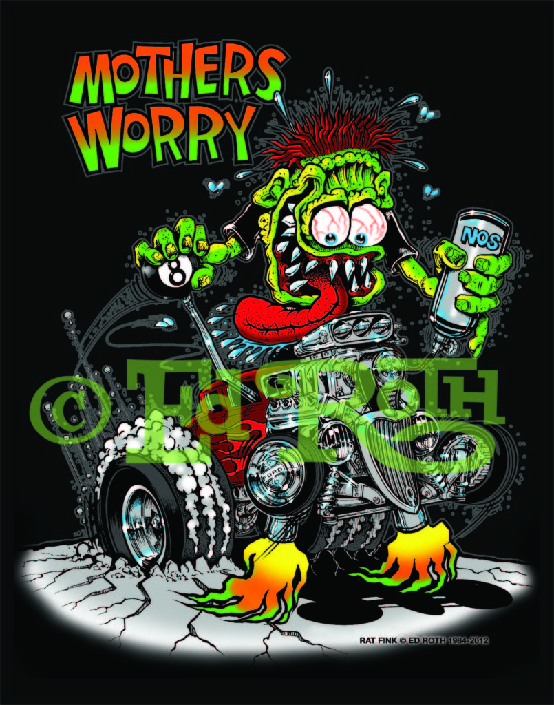 Wild Child poster 11x14 - Ed Roth's Rat Fink