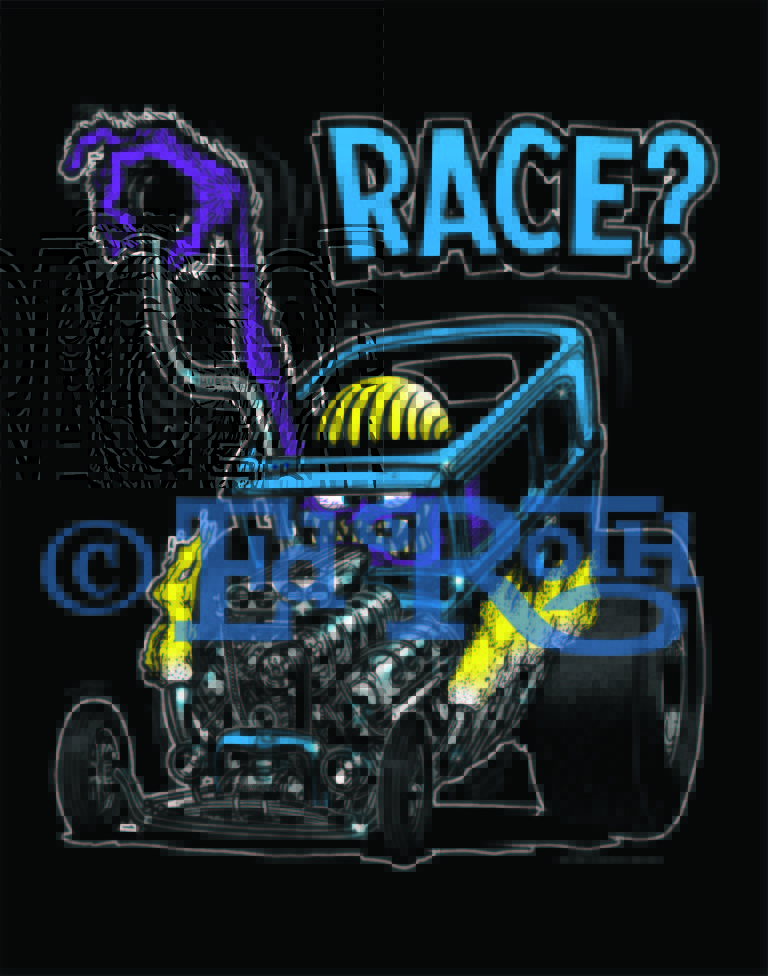 Rat Fink on Monster Skull mini poster #12 6.5x8.25 - Ed Roth's Rat Fink