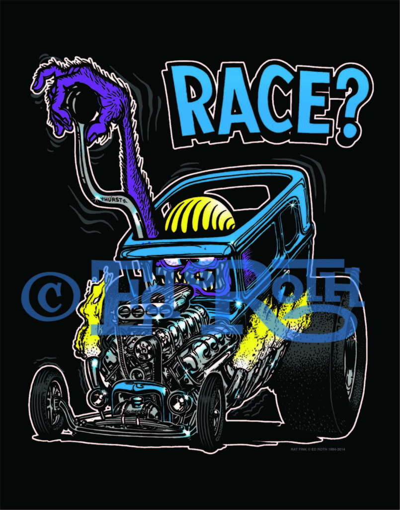 Rat Fink Willys mini poster #6 6.5x8.25 - Ed Roth's Rat Fink