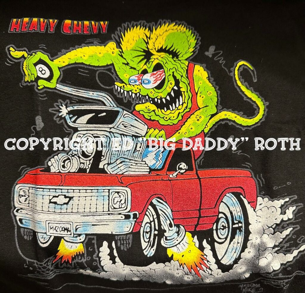 Rat Fink Heavy Chevy Kid's T-Shirt - Ed Roth's Rat Fink