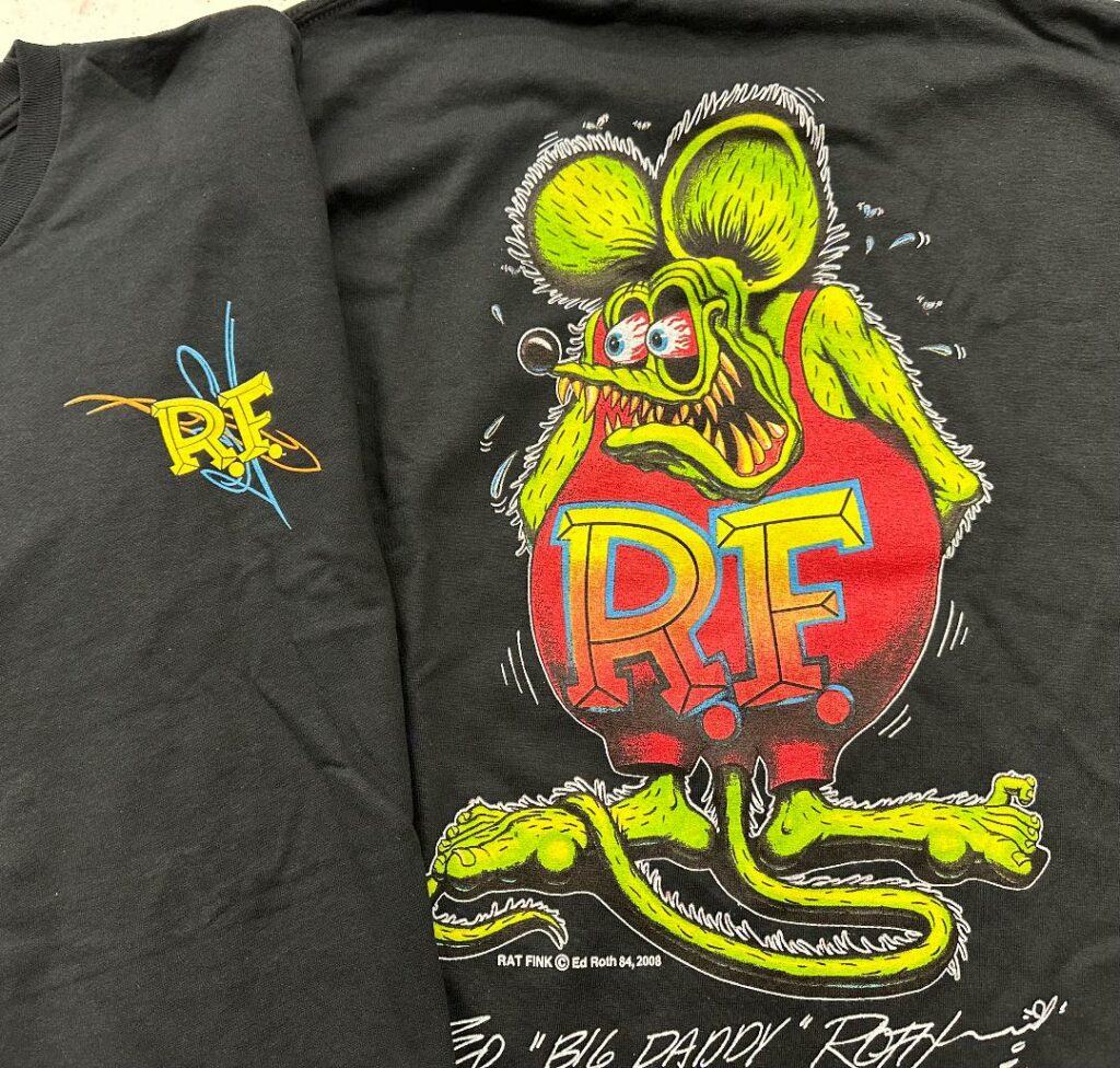 Rat Fink Long-Sleeve Shirt Back Design #57 - Ed Roth's Rat Fink