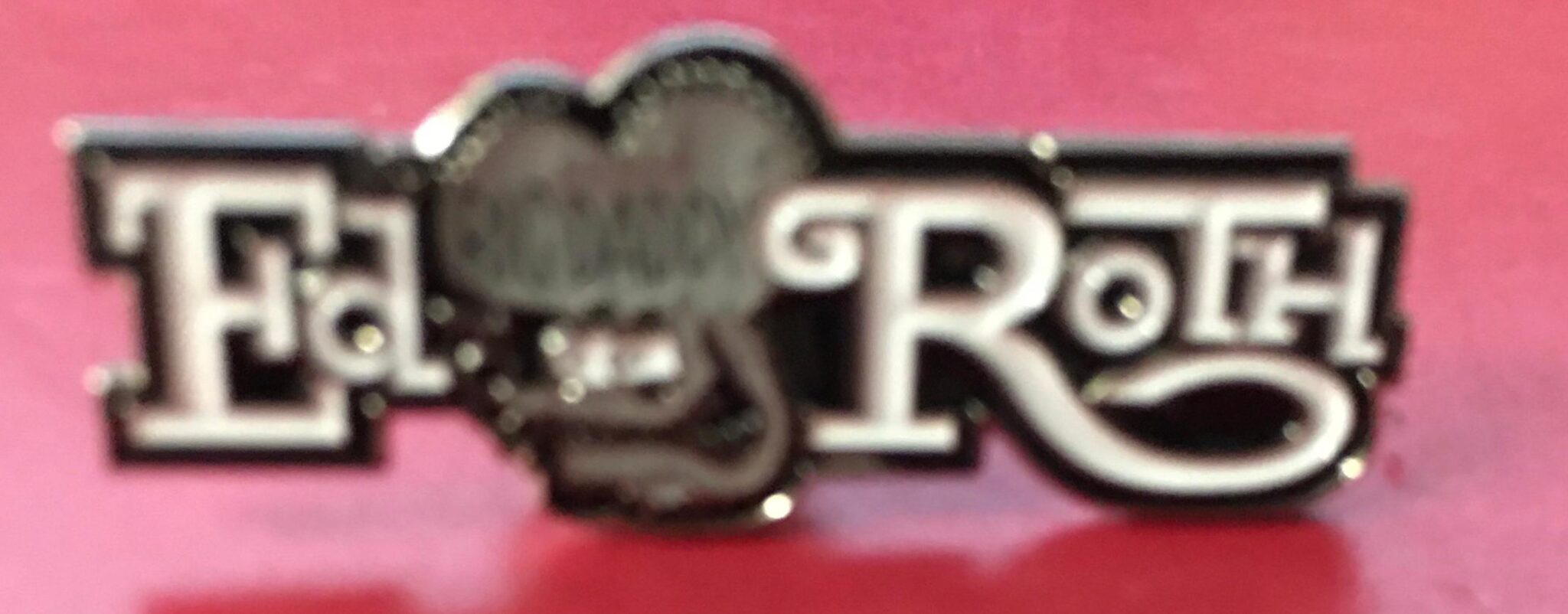 Ed "Big Daddy" Roth B/W pin - Ed Roth's Rat Fink