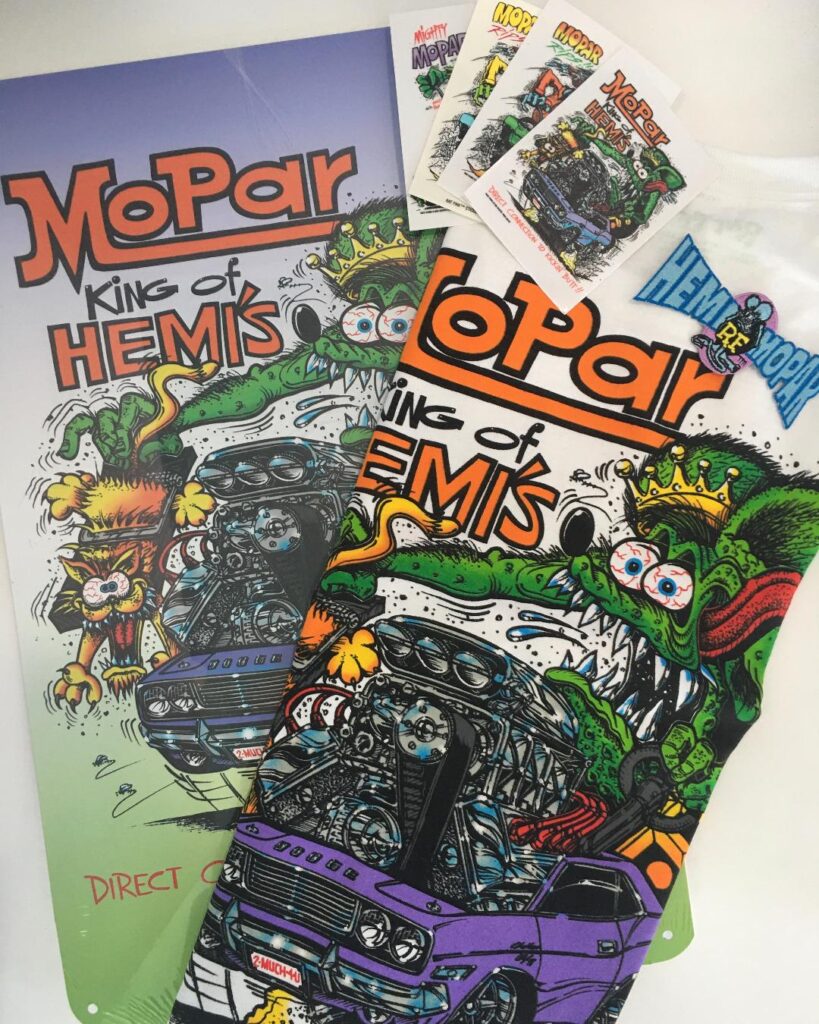 Mopar King of Hemi Collection Set - Ed Roth's Rat Fink