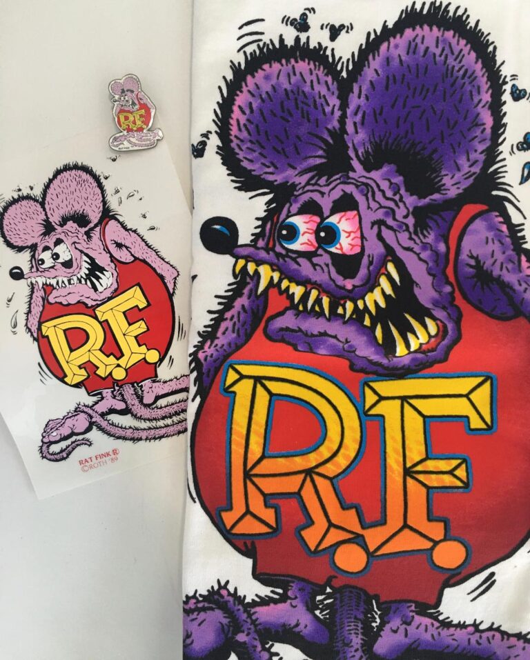 Rat Fink Purple Passion Collection Set - Ed Roth's Rat Fink