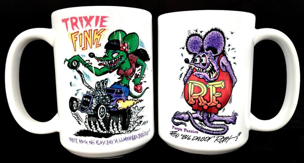 Rat Fink Mug Trixie Fink - Ed Roth's Rat Fink