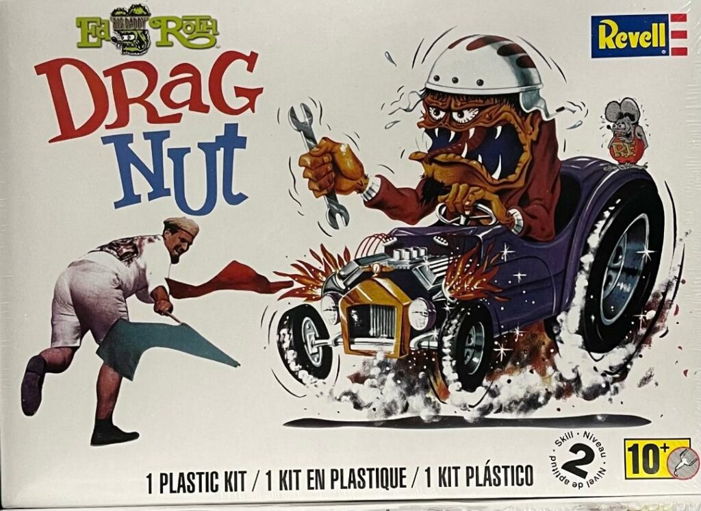 Drag Nut Model Kit - Ed Roth's Rat Fink