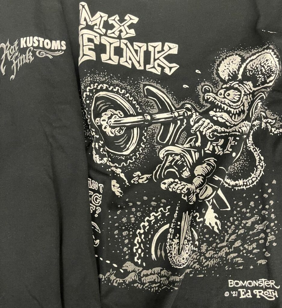 MX FINK Back Design T-Shirt - Ed Roth's Rat Fink