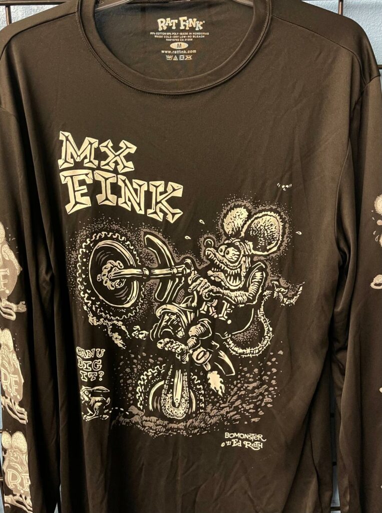 Rat Fink MX Fink Long Sleeve - Ed Roth's Rat Fink