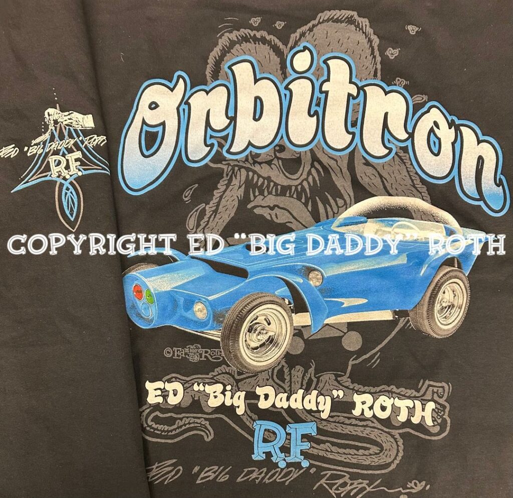 Rat Fink Ed Roth Orbitron T-Shirt - Ed Roth's Rat Fink