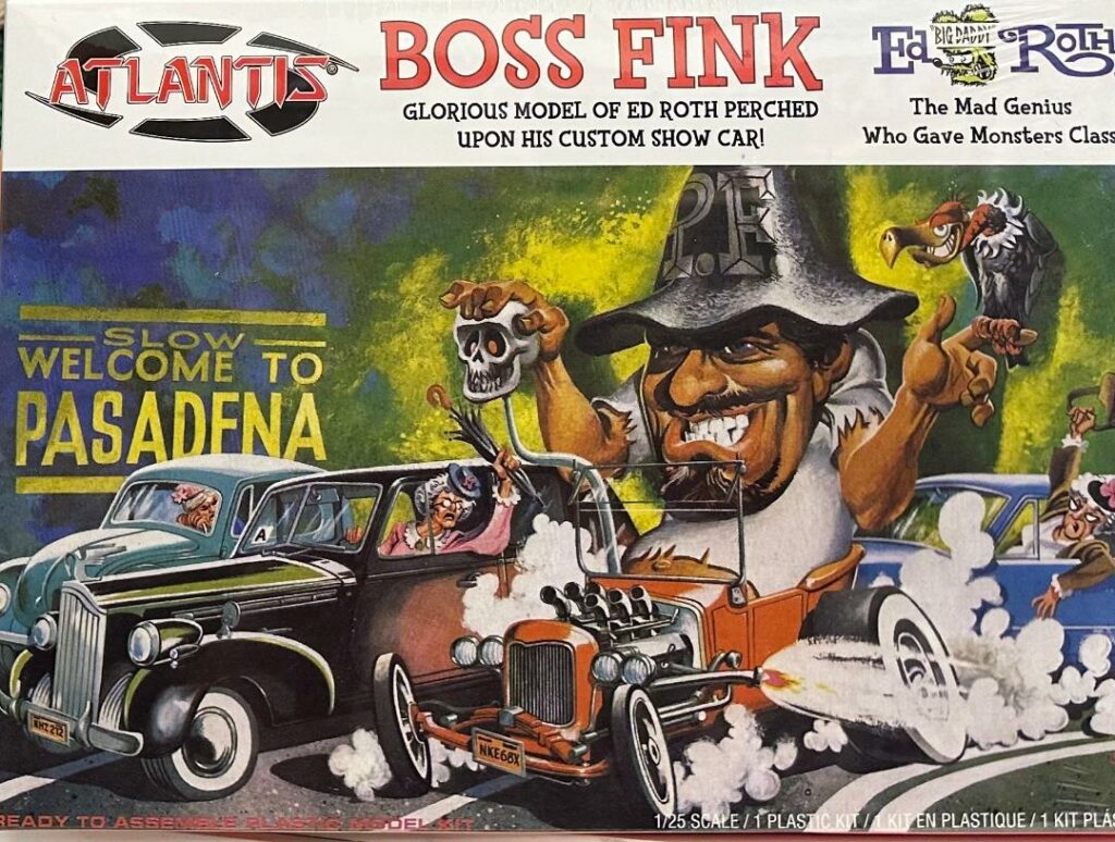 Boss Fink Model Kit - Ed Roth's Rat Fink
