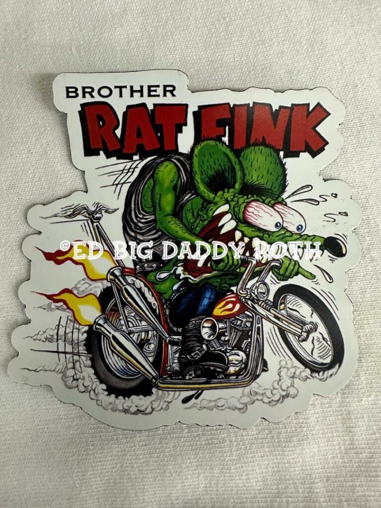 Brother Rat Fink 3" Magnet - Ed Roth's Rat Fink