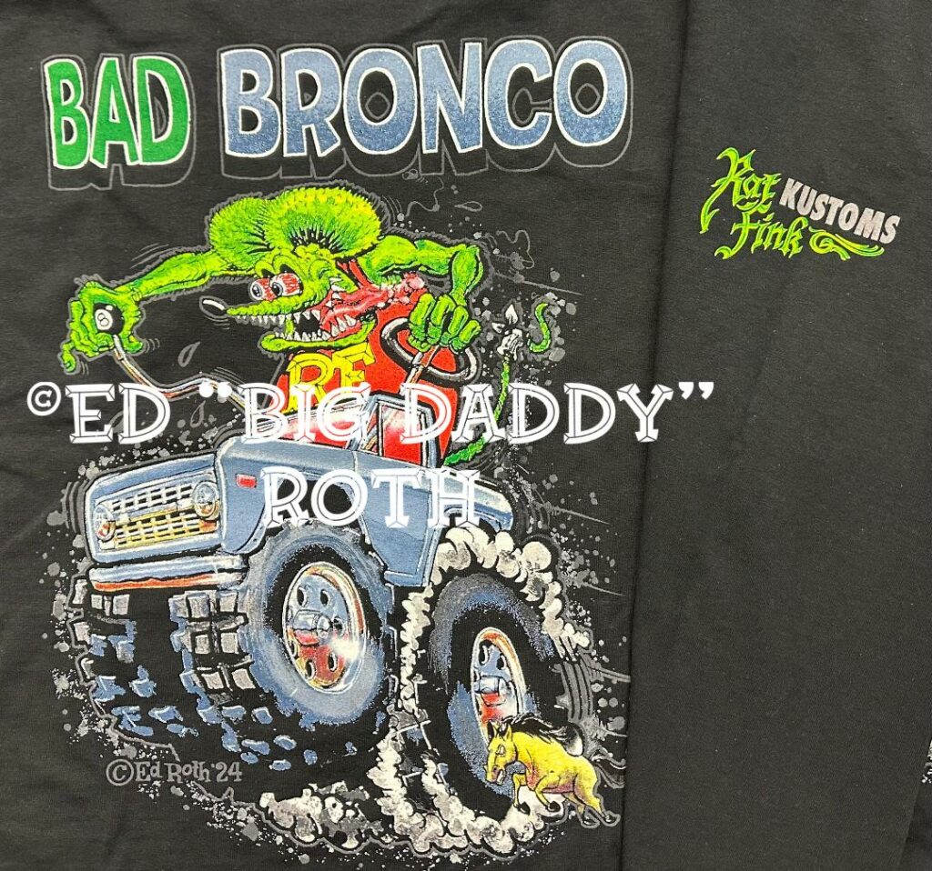 Rat Fink Bad Bronco T-Shirt - Ed Roth's Rat Fink