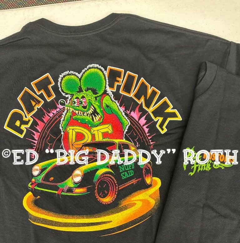 Rat Fink Nuff Said T-Shirt - Ed Roth's Rat Fink