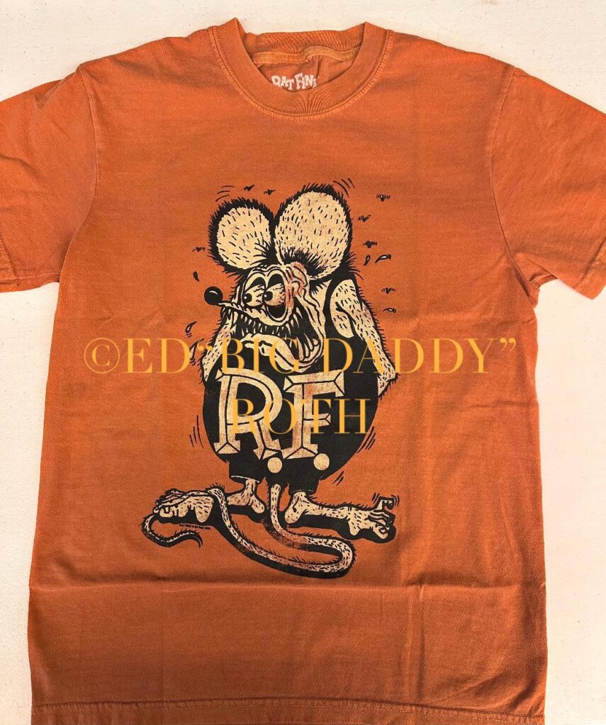 Rat Fink Sunwashed T-Shirt (Yam) - Ed Roth's Rat Fink